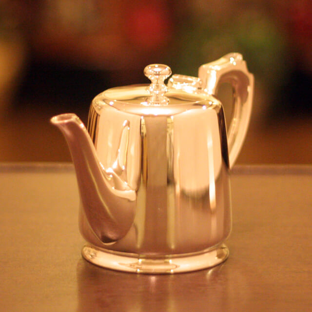 harrods（ハロッズ）ホテル用ティーポット HR-666【アンティーク】【中古】【イギリス製】【シルバープレート】