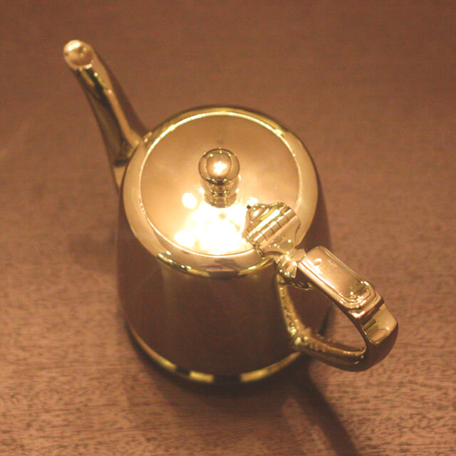 harrods（ハロッズ）ホテル用ティーポット HR-666【アンティーク】【中古】【イギリス製】【シルバープレート】