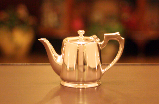 harrods（ハロッズ）ホテル用ティーポット HR-666【アンティーク】【中古】【イギリス製】【シルバープレート】