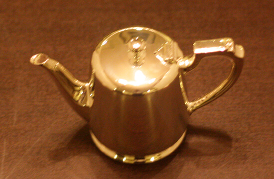 harrods（ハロッズ）ホテル用ティーポット HR-666【アンティーク】【中古】【イギリス製】【シルバープレート】